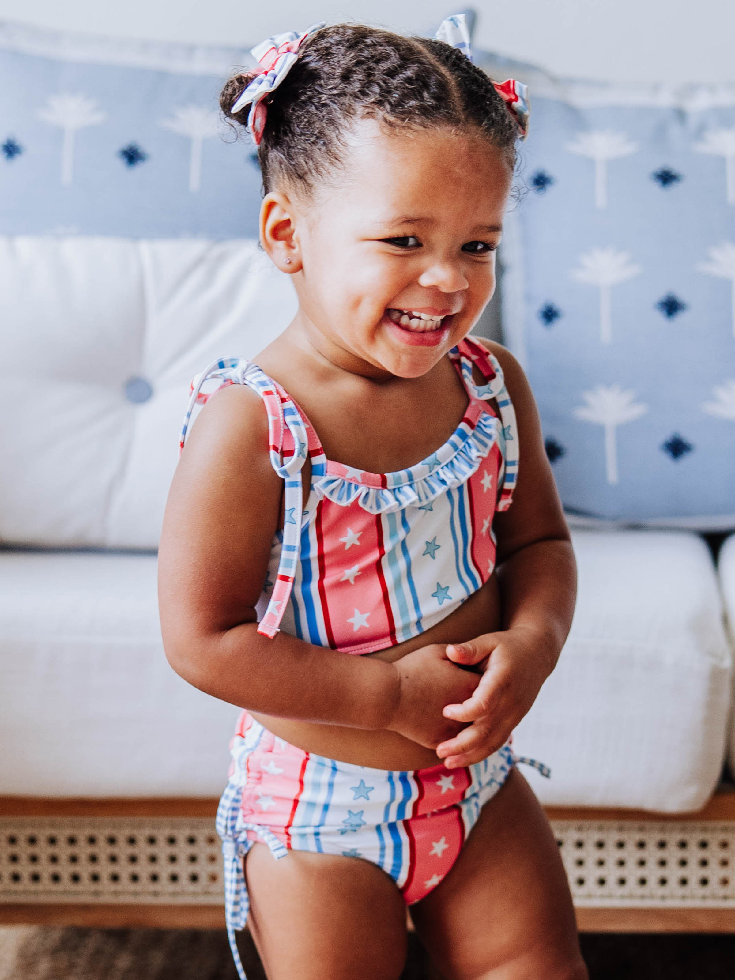 Toddler Girls Two Piece Swimwear - SweetHoney Clothing