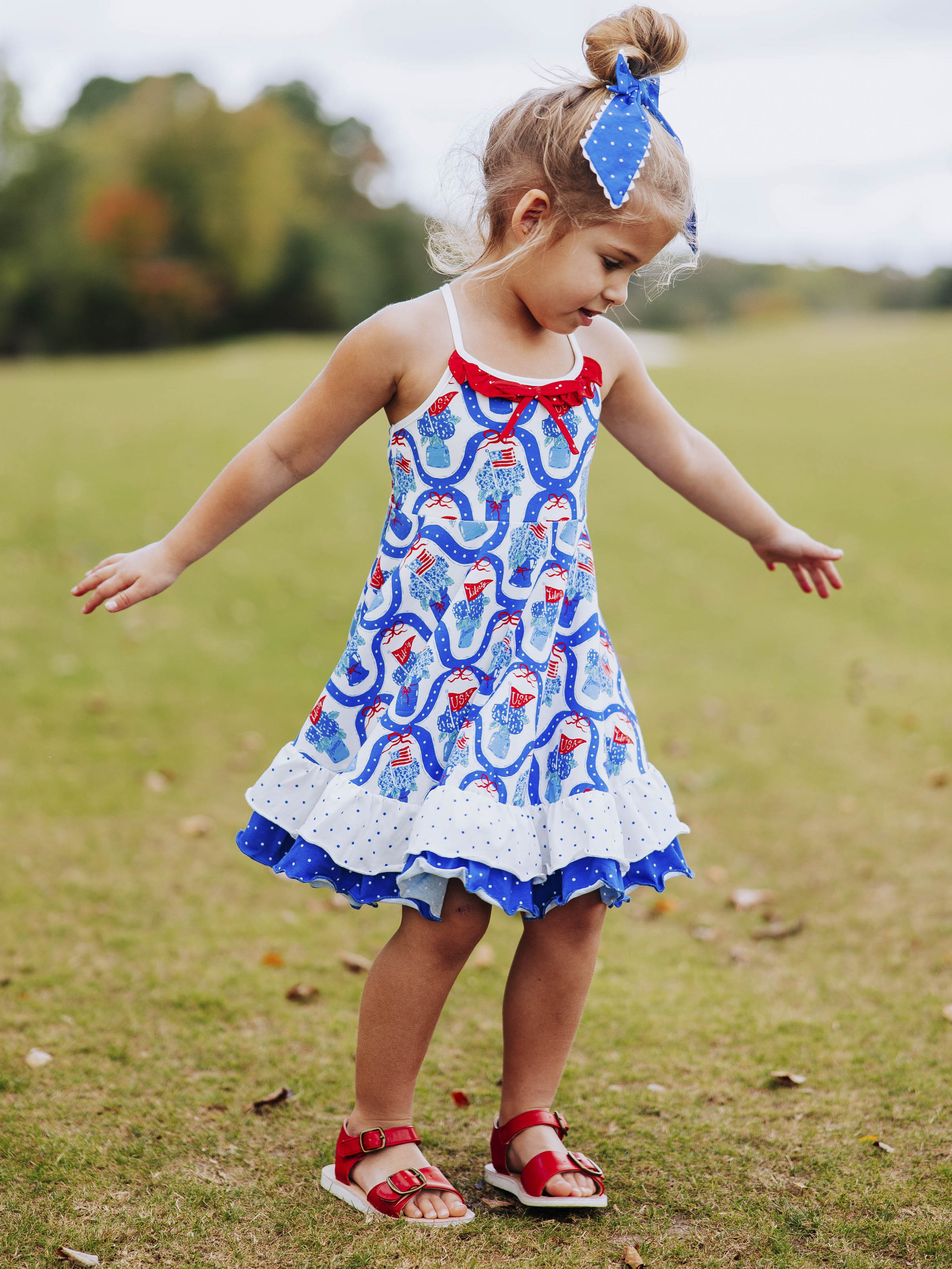 Vintage Dancer - Star Spangled Banner - SweetHoney Clothing