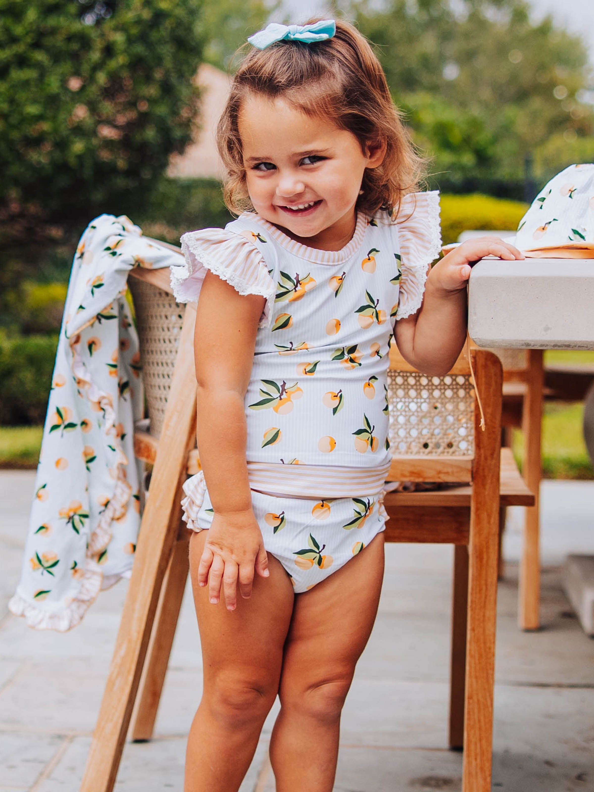Girls Two Piece Swimsuits Sweethoney Clothing