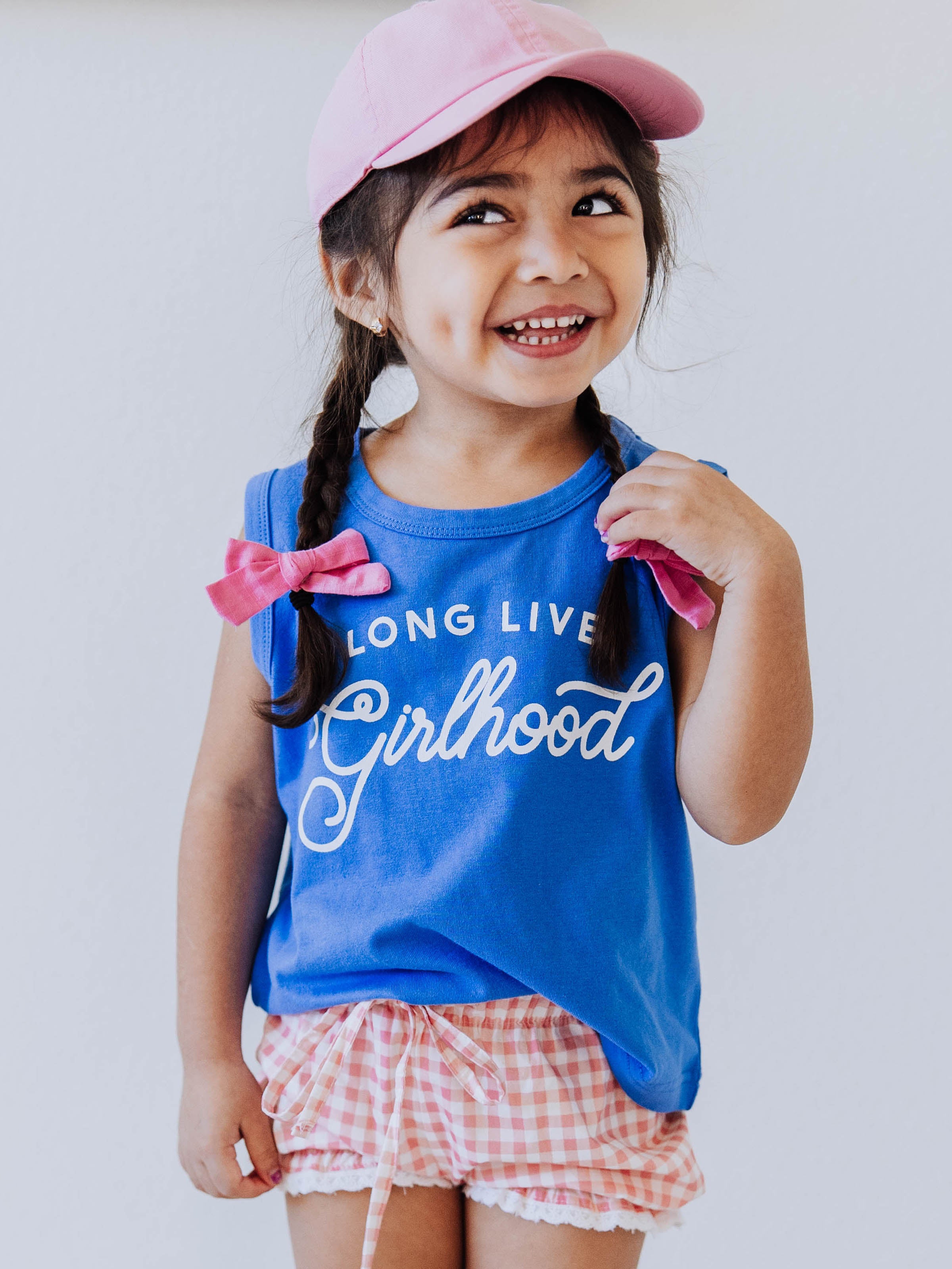 Graphic Tank Girlhood Blue SweetHoney Clothing Graphic Tank Girlhood Blue SweetHoney Clothing