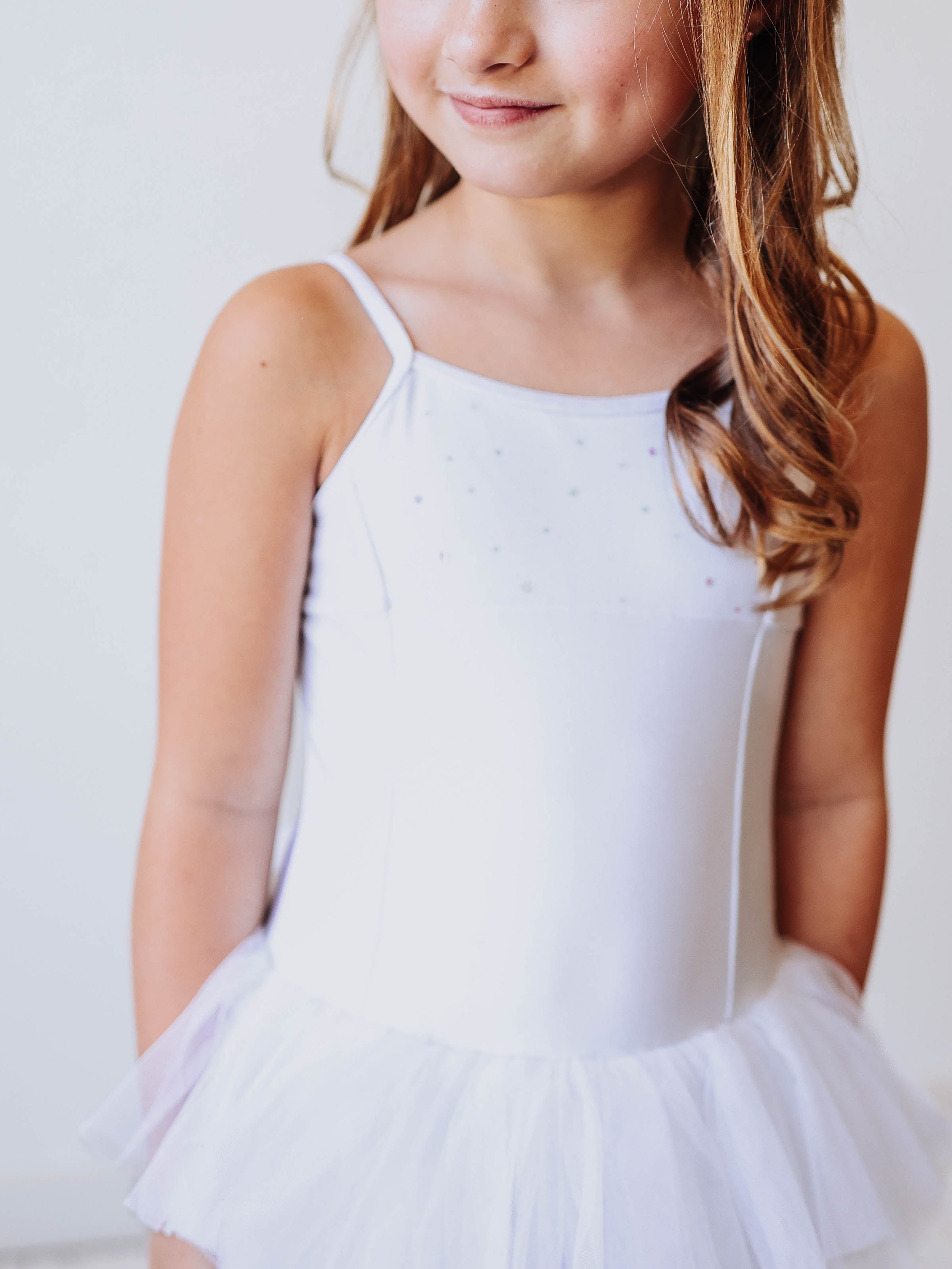 Skirted Tutu Leotard - White - SweetHoney Clothing