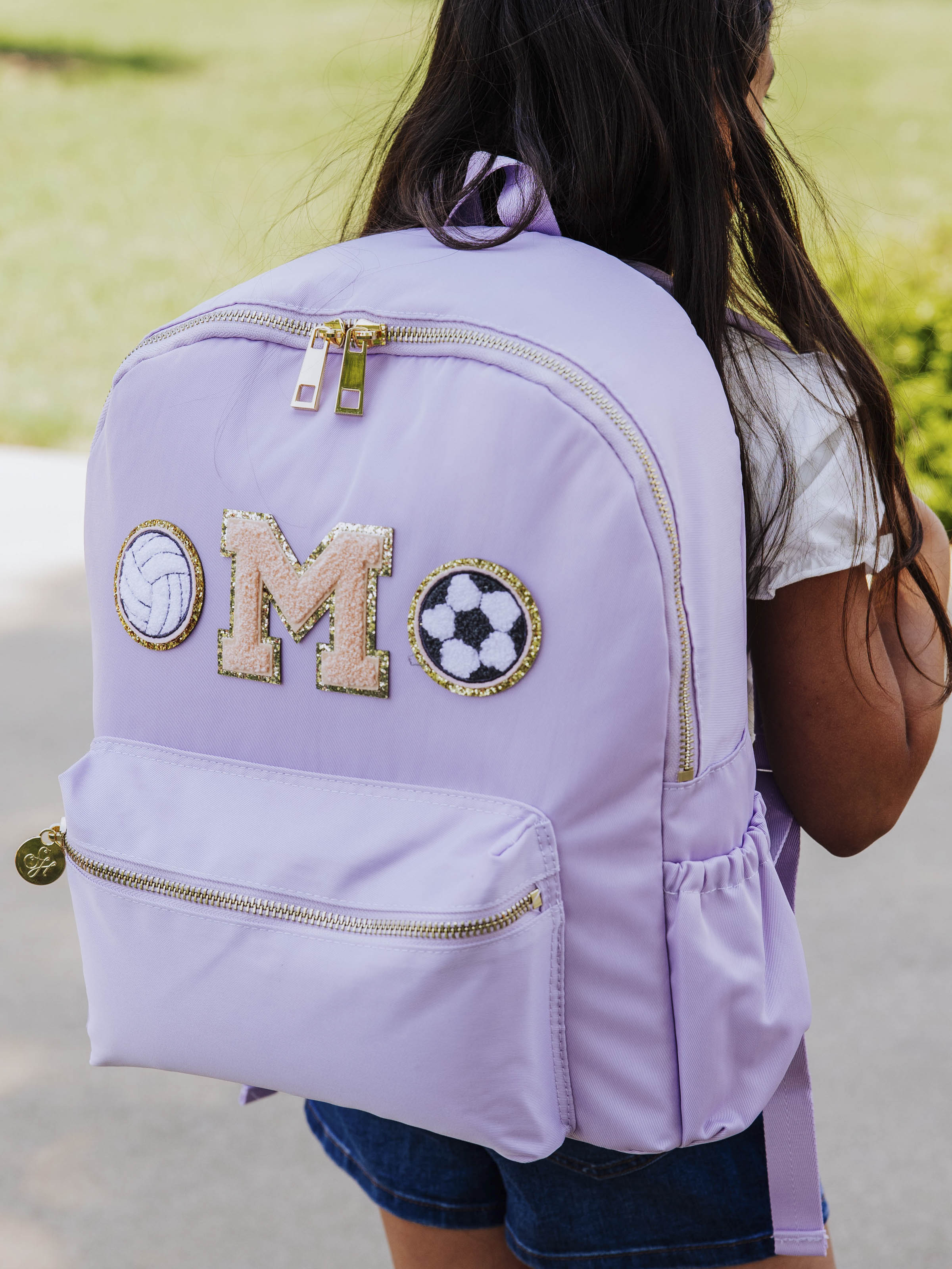 Retro Backpack - Purple Whisper - SweetHoney Clothing