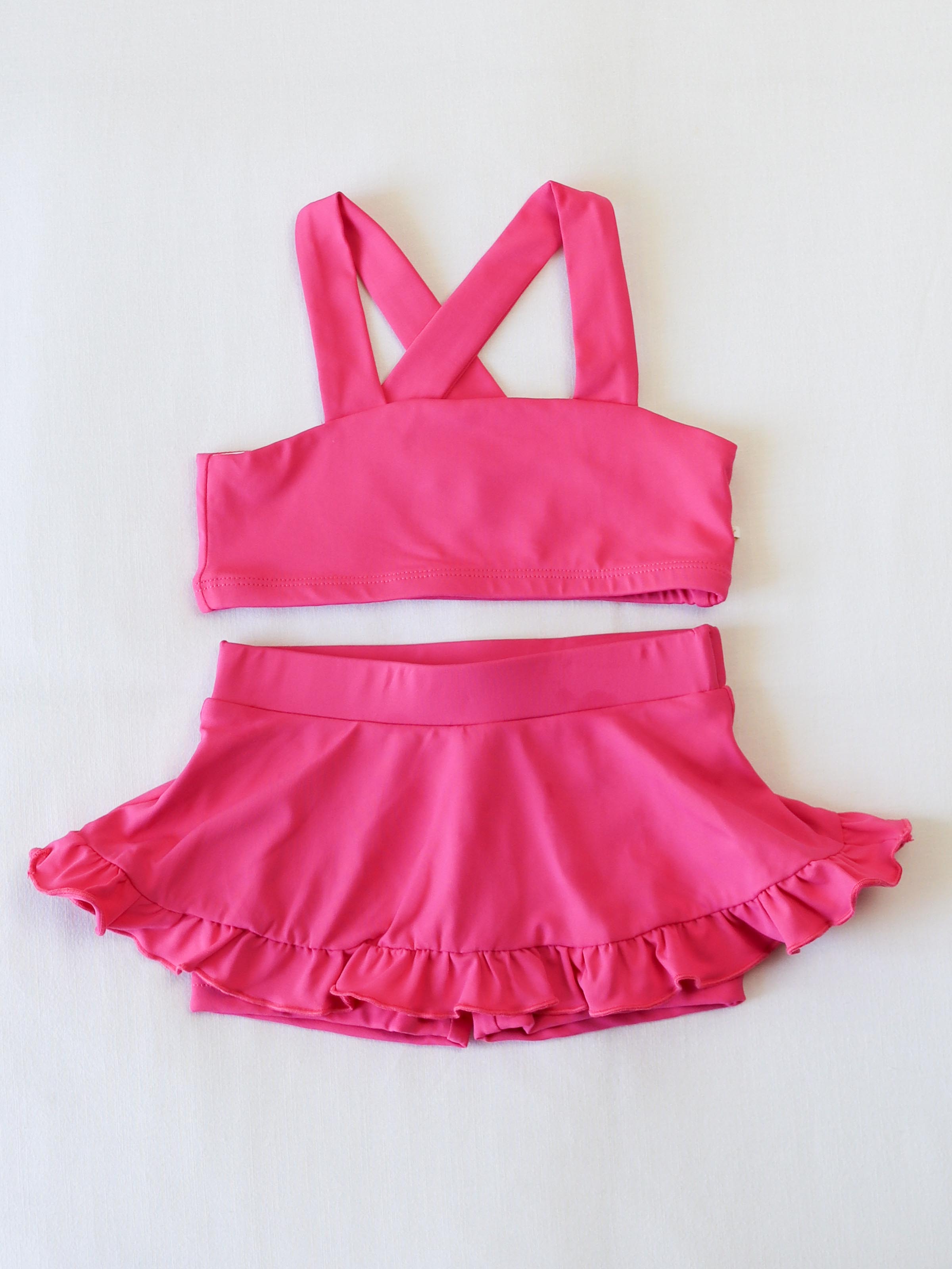 Marlow Tankini - Fuchsia - SweetHoney Clothing