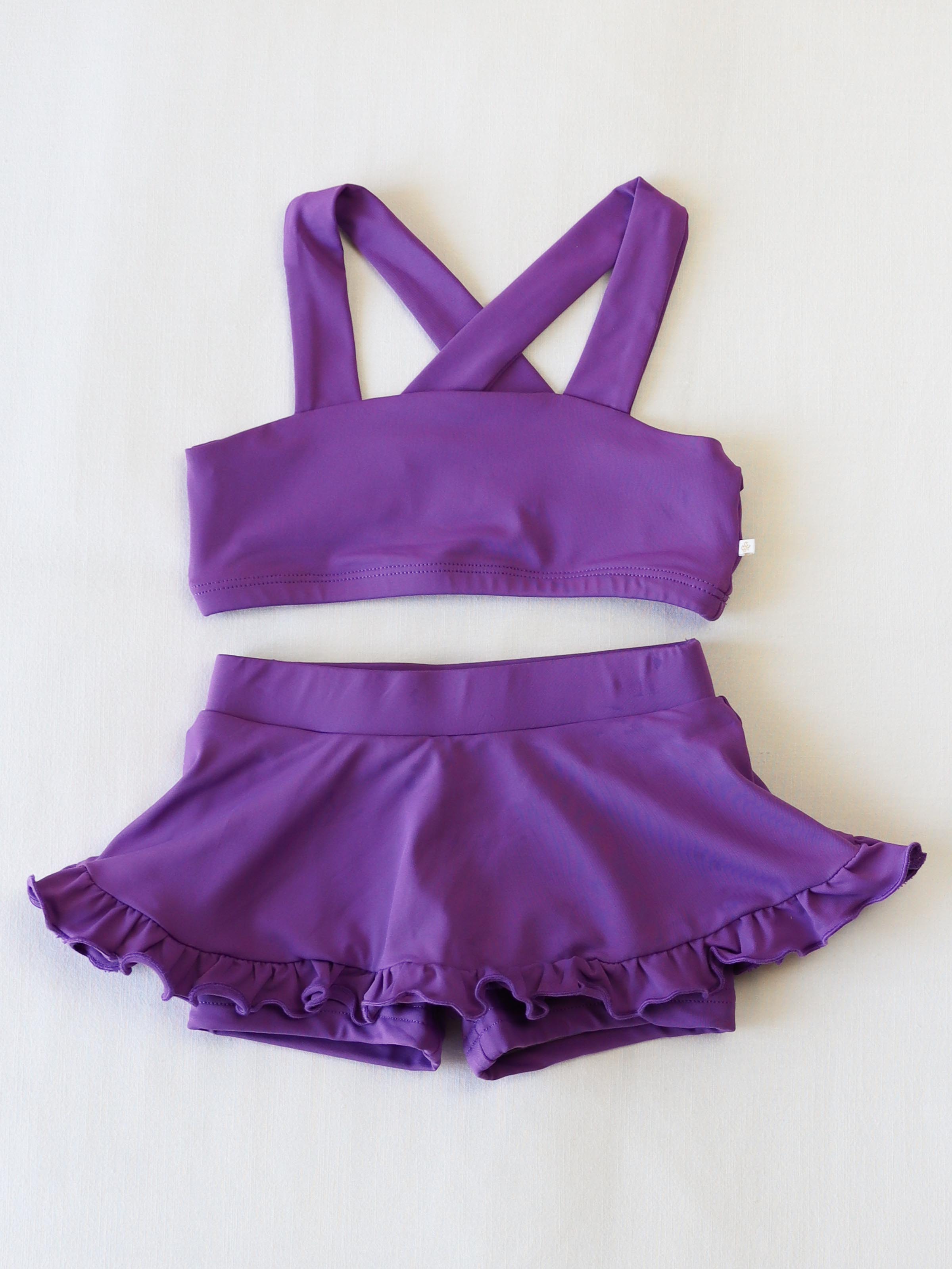 Marlow Tankini Royal Purple SweetHoney Clothing Marlow Tankini Royal Purple SweetHoney Clothing